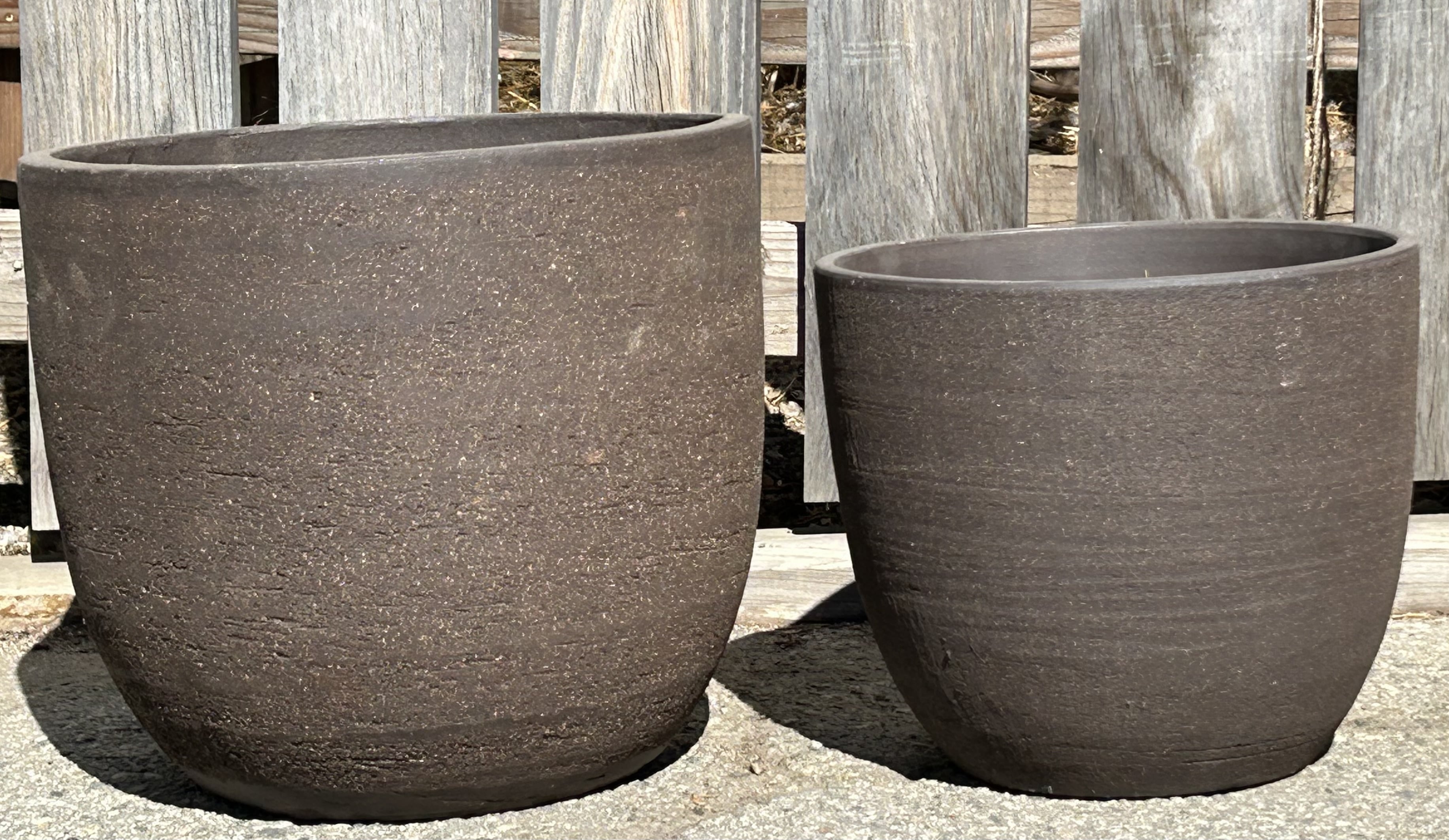 Fat Egg Indoor/Outdoor Planters – Plant Material