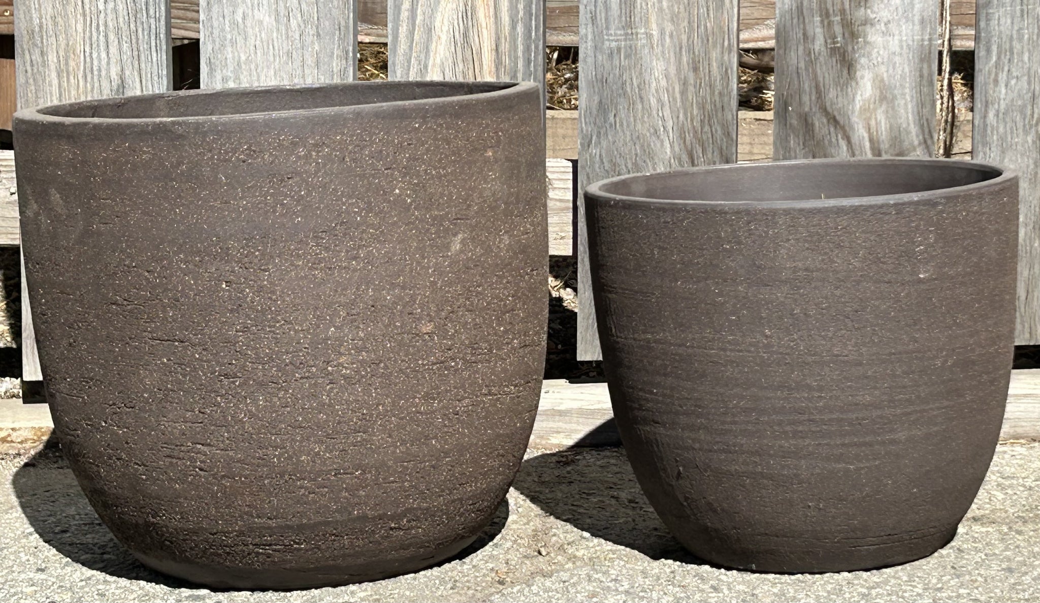 Fat Egg Indoor/Outdoor Planters – Plant Material