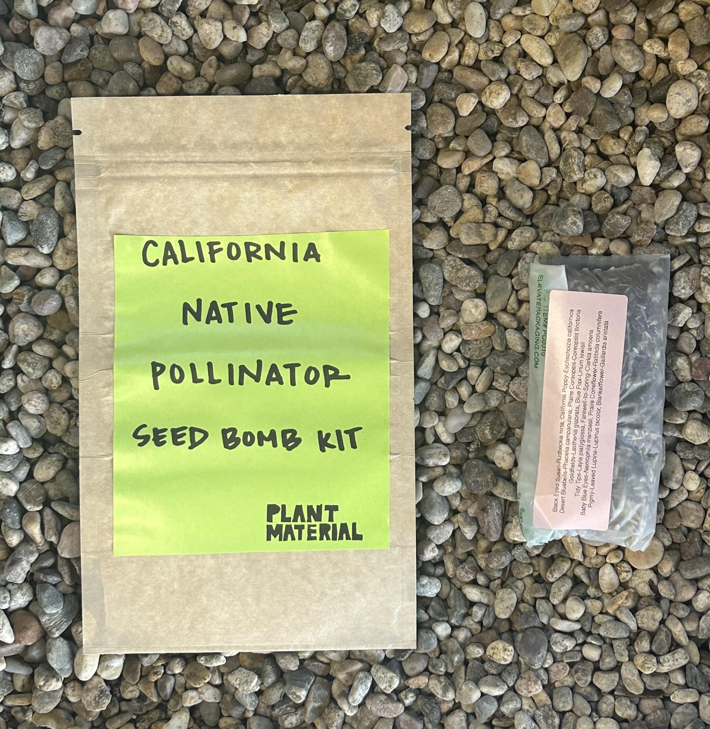 California Native Pollinator Seed Bomb Kit – Plant Material
