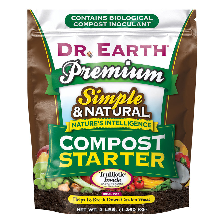Dr. Earth Premium Compost Starter 3LB – Plant Material